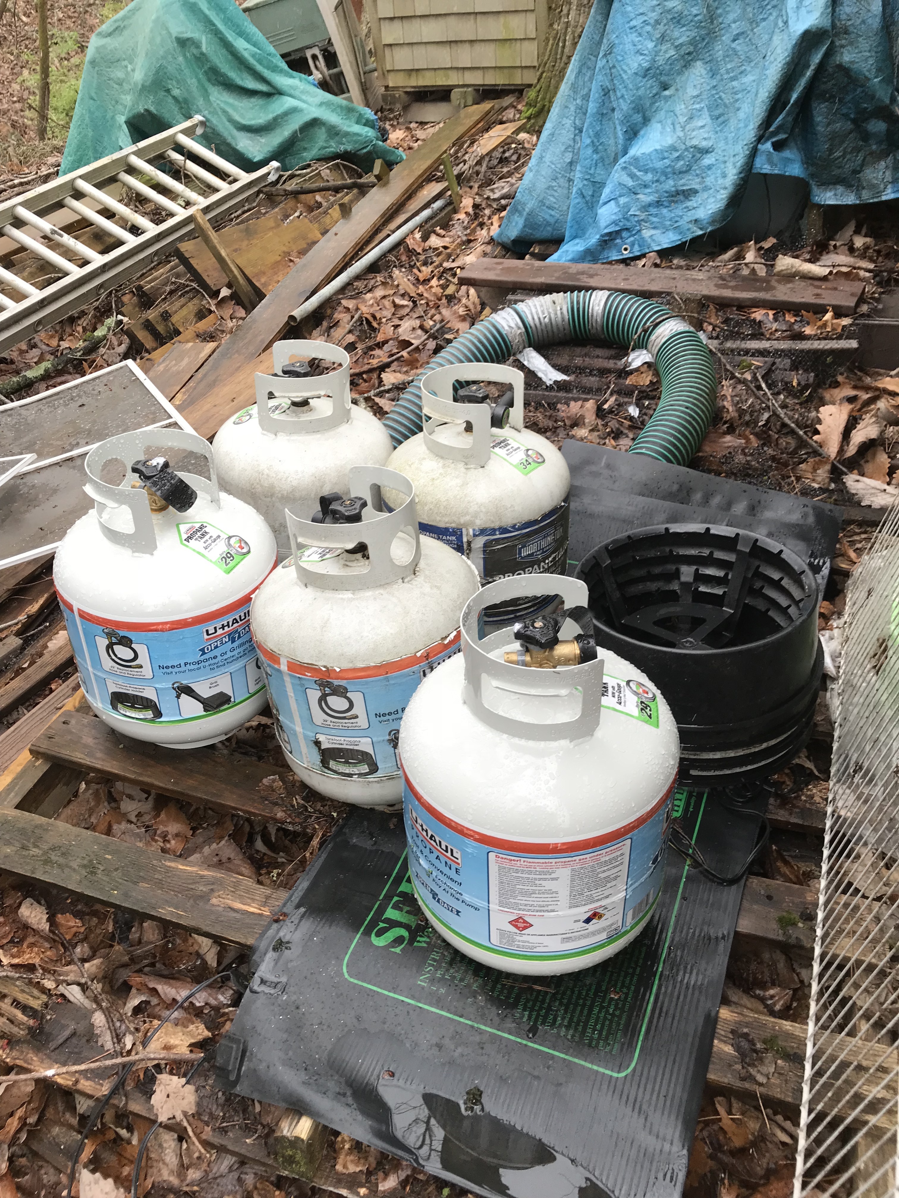 Hardscape Lumber Yard | Randy Stewart's Garden